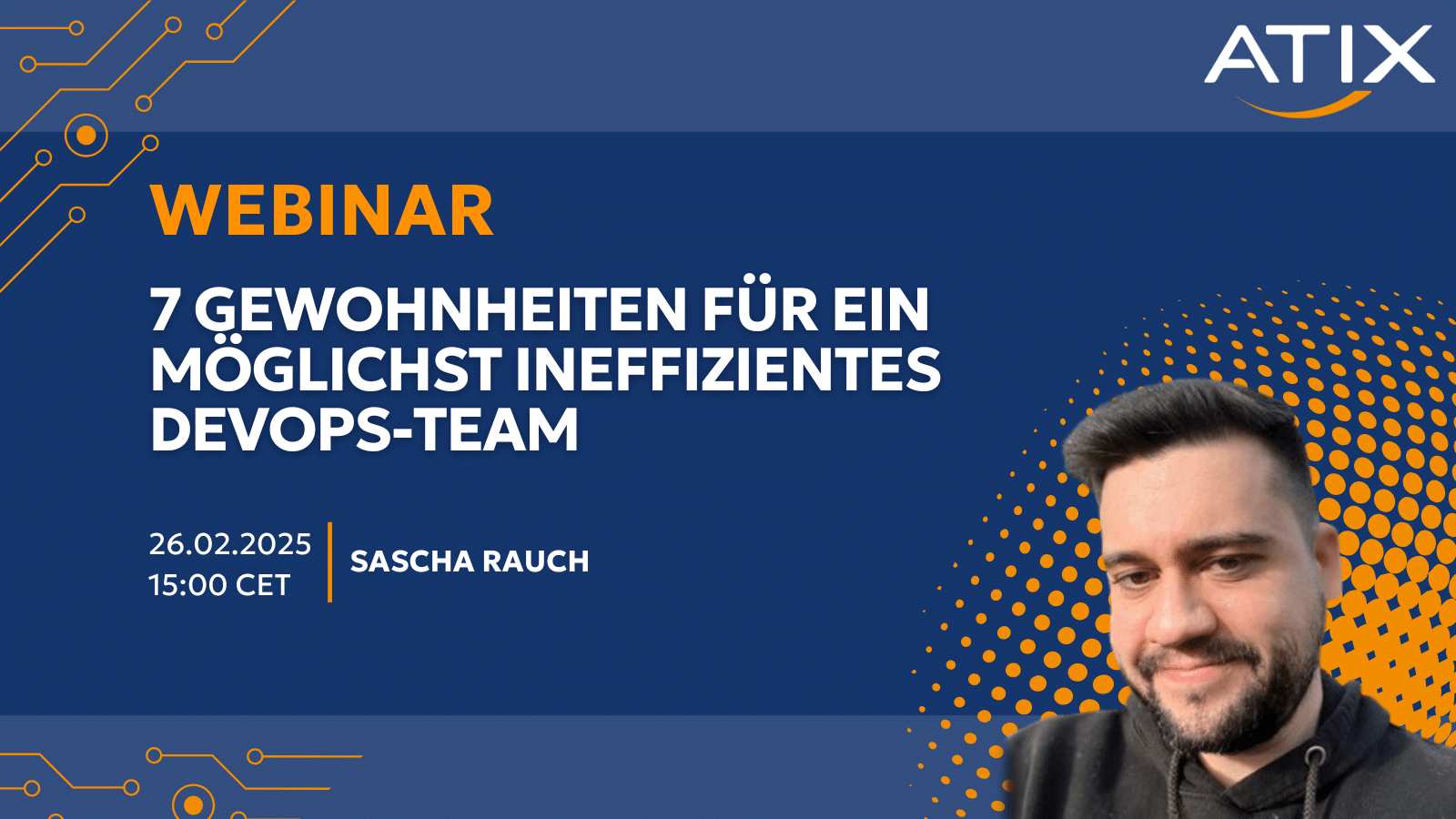 DevOps-Webinar: Meistern Sie 7 Effizienzgewohnheiten | ATIX AG