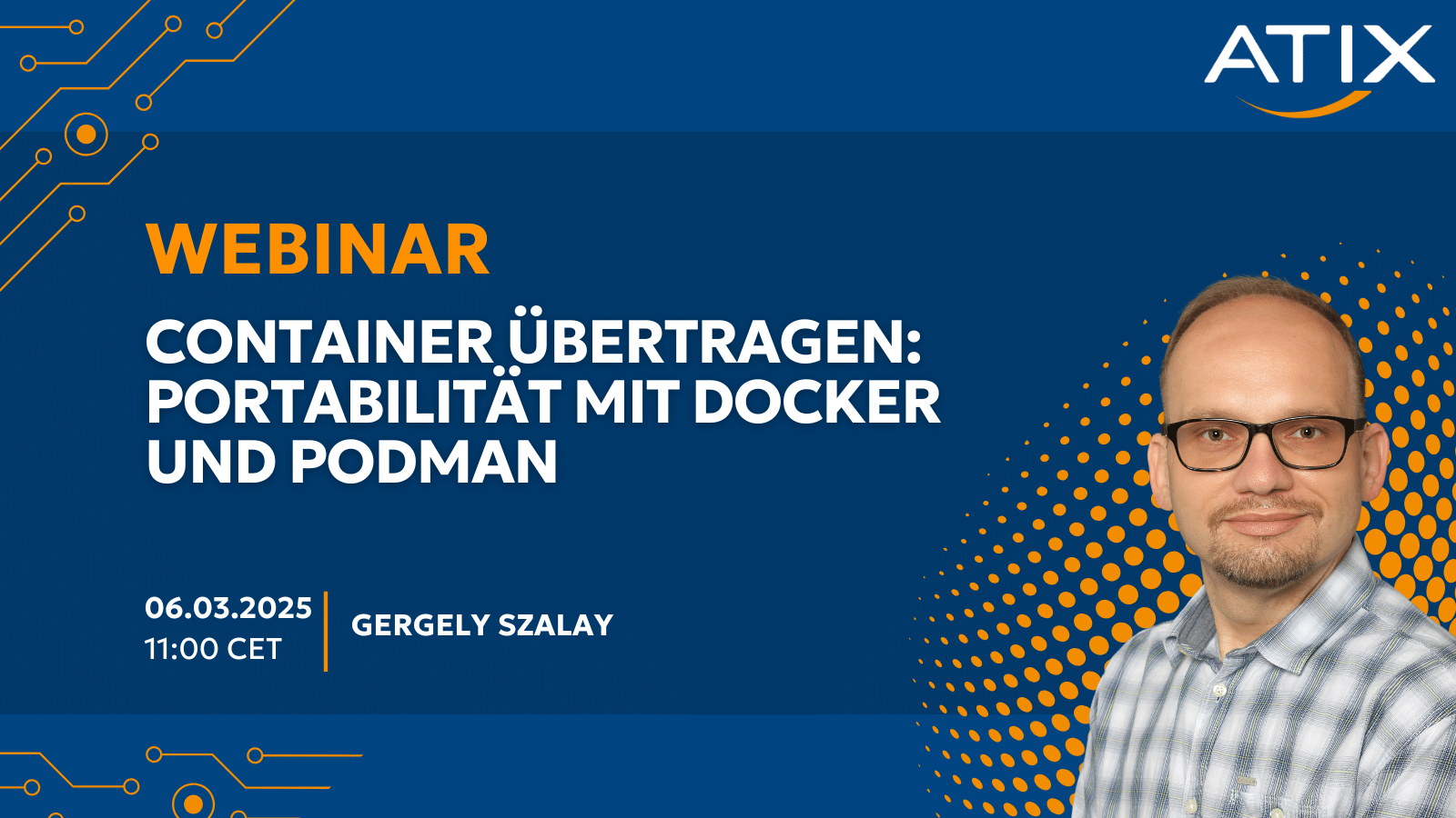 Webinar: Container Portability with Docker and Podman | ATIX AG