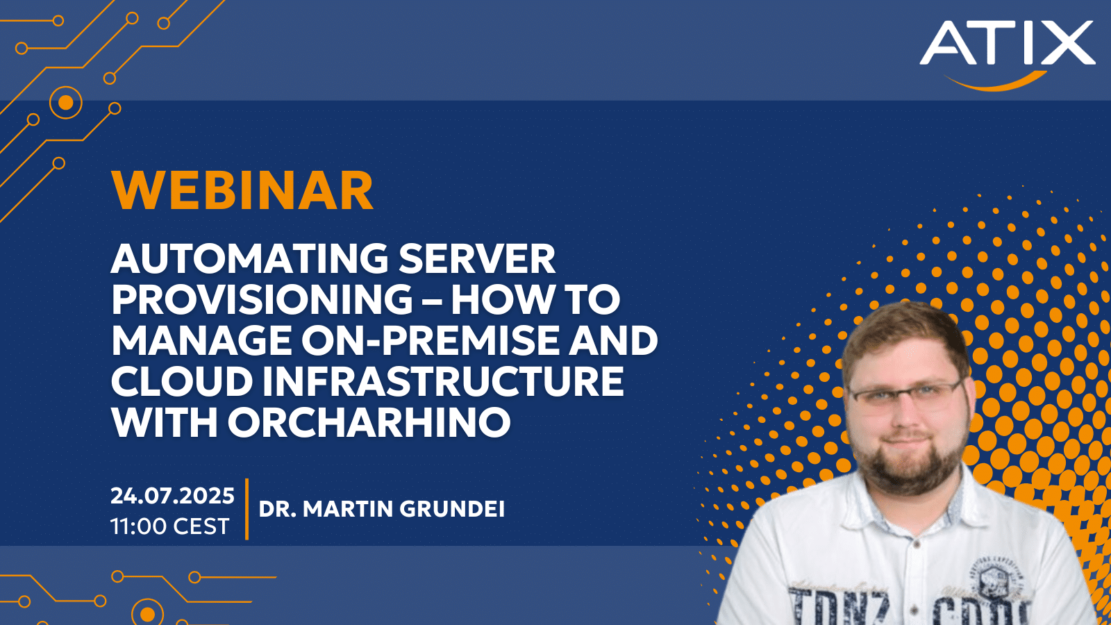 Server automation webinar on-prem & cloud with orcharhino | ATIX AG